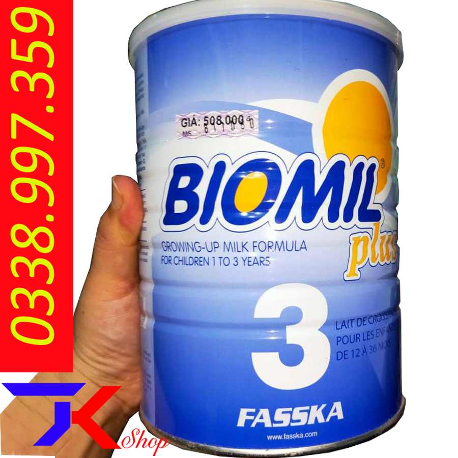 Sữa Biomil Plus Số 3 - 800g Bé 1-3 Tuổi - Tạp Hóa Kỷ Tươi - Sữa Bột ...