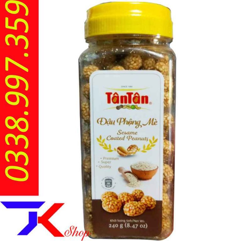 Đậu Phộng Mè Tân Tân Sesame Coated Peants 240g - Tạp Hóa Kỷ Tươi - Sữa ...