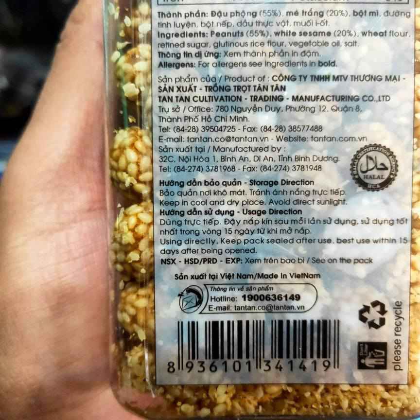 Đậu Phộng Mè Tân Tân Sesame Coated Peants 240g - Tạp Hóa Kỷ Tươi - Sữa ...