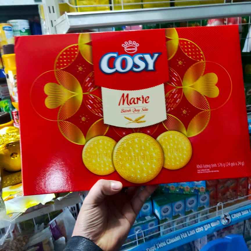 Bánh Quy Sữa CoSy Marie Kinh đô Hộp Vuông 576g - Tạp Hóa Kỷ Tươi - Sữa ...