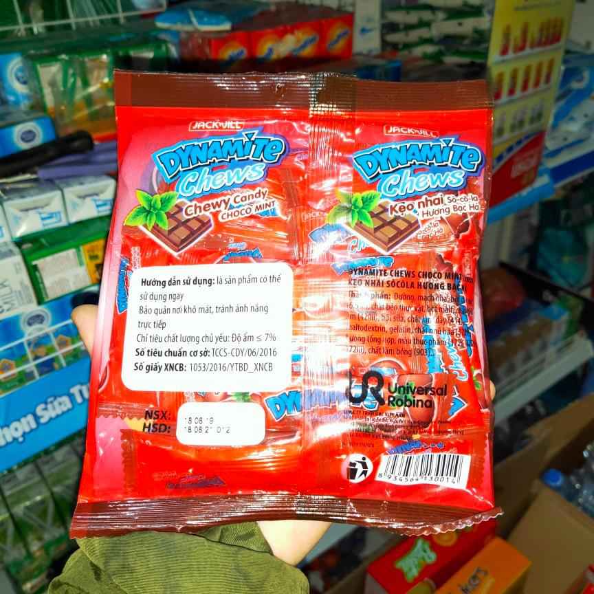 Kẹo Socola Dynamite Chews Hương Bạc Hà Gói 125g - Tạp Hóa Kỷ Tươi - Sữa ...
