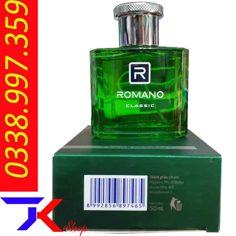 Nước Hoa Nam ROMANO CLASSIC 50ml - Tạp Hóa Kỷ Tươi - Sữa Bột - Bỉm - Mỹ ...