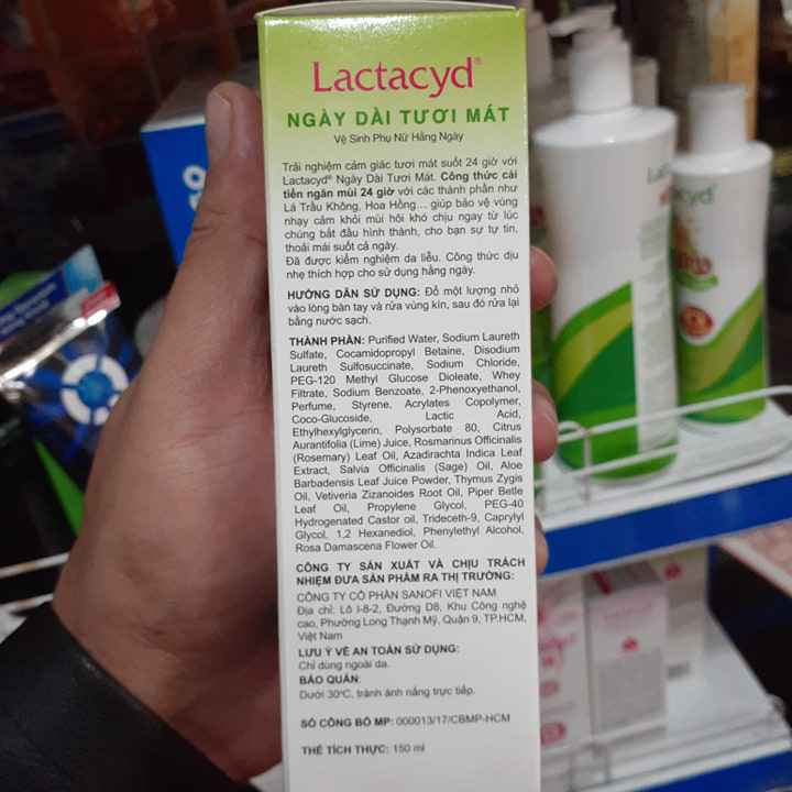 Dung Dịch Vệ Sinh Phụ Nữ Lactacyd Chai 250ml, 150ml - Tạp Hóa Kỷ Tươi ...