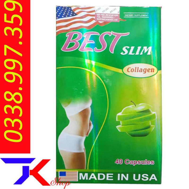 Viên Uống Giảm Cân Best Slim Collagen Hộp 40 Viên - Tạp Hóa Kỷ Tươi ...