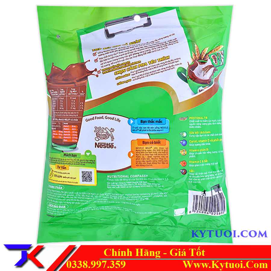 Thức Uống Lúa Mạch Milo Gói 220g - Tạp Hóa Kỷ Tươi - Sữa Bột - Bỉm - Mỹ ...