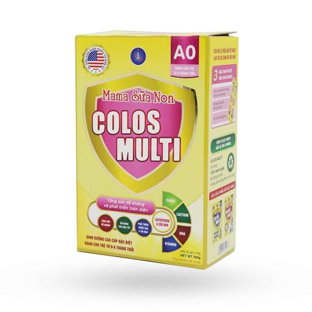 Sữa Non Colos Multi A0 350G Mẫu Mới - Tạp Hóa Kỷ Tươi - Sữa Bột - Bỉm ...