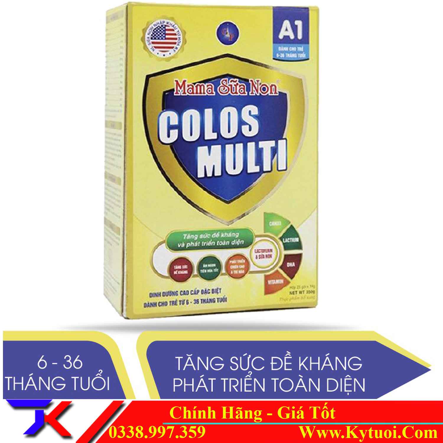 Sữa Non Colos Multi A1 350g Mẫu Mới - Tạp Hóa Kỷ Tươi - Sữa Bột - Bỉm ...
