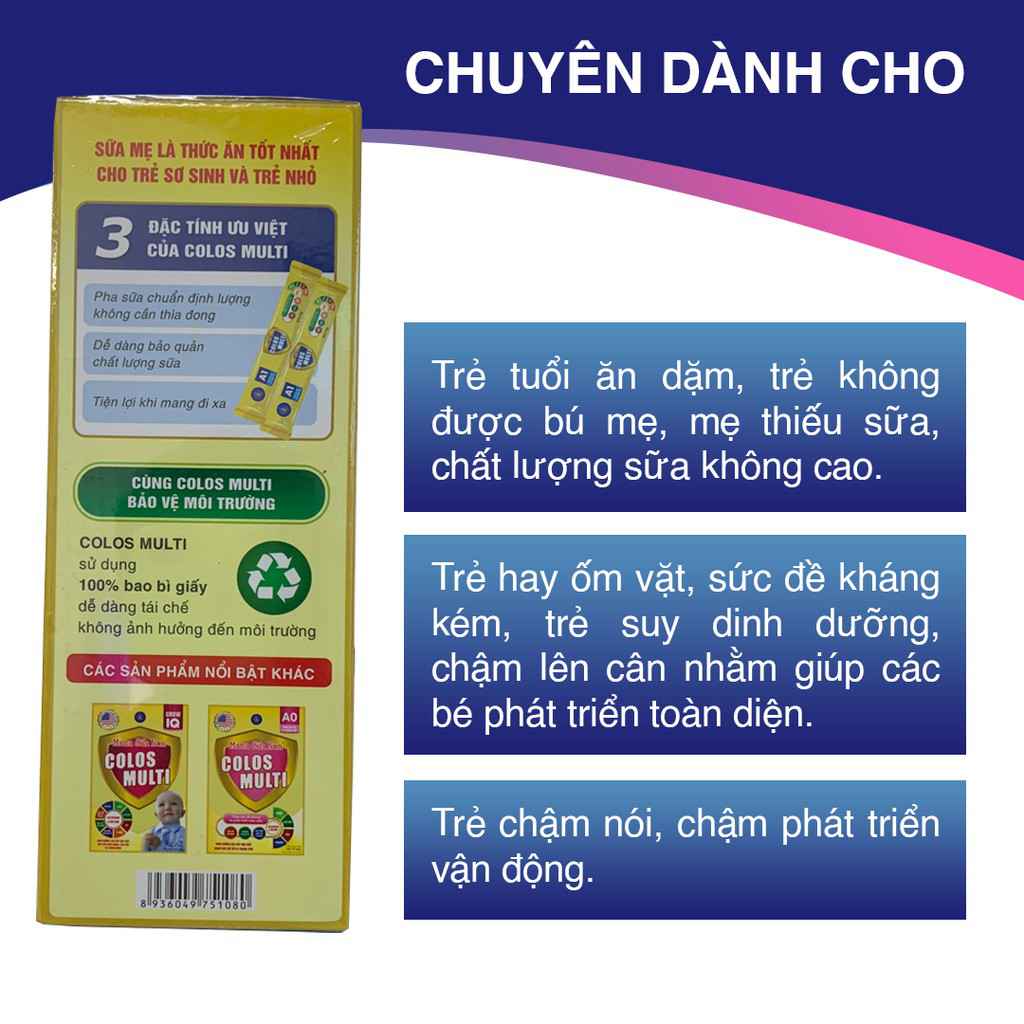 Sữa Non Colos Multi A1 350g Mẫu Mới - Tạp Hóa Kỷ Tươi - Sữa Bột - Bỉm ...