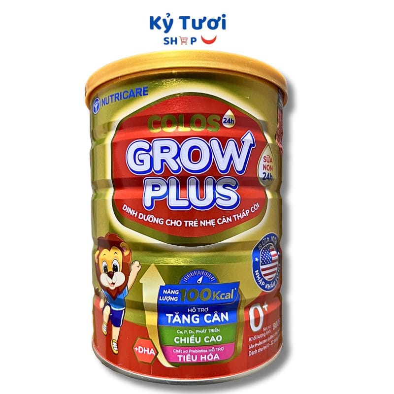 Sữa Colos Grow Plus 0+ 800G - Tạp Hóa Kỷ Tươi - Sữa Bột - Bỉm - Mỹ Phẩm