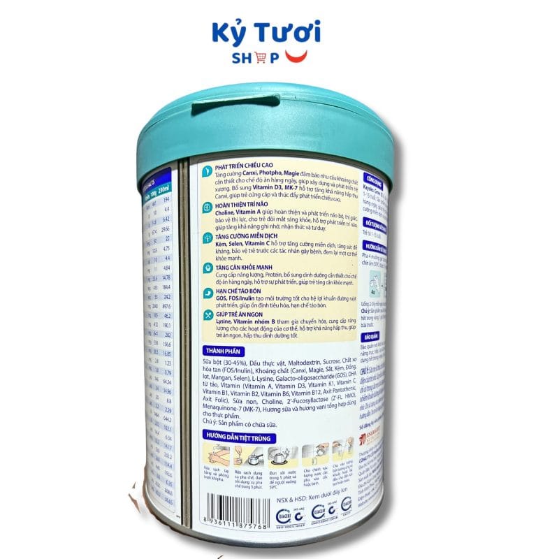 Sữa KAYOKO Grow IQ Hộp 900g - Tạp Hóa Kỷ Tươi - Sữa Bột - Bỉm - Mỹ Phẩm