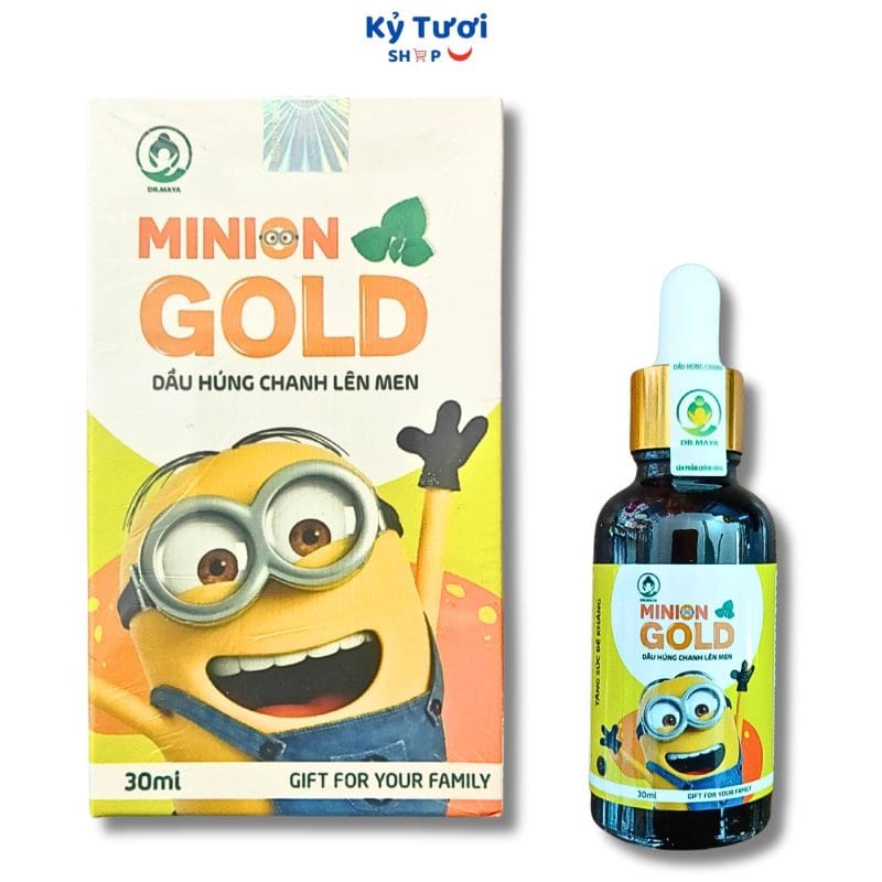 Dầu Húng Chanh Lên Men Minion Gold 30ml (giá Tốt) - Tạp Hóa Kỷ Tươi ...