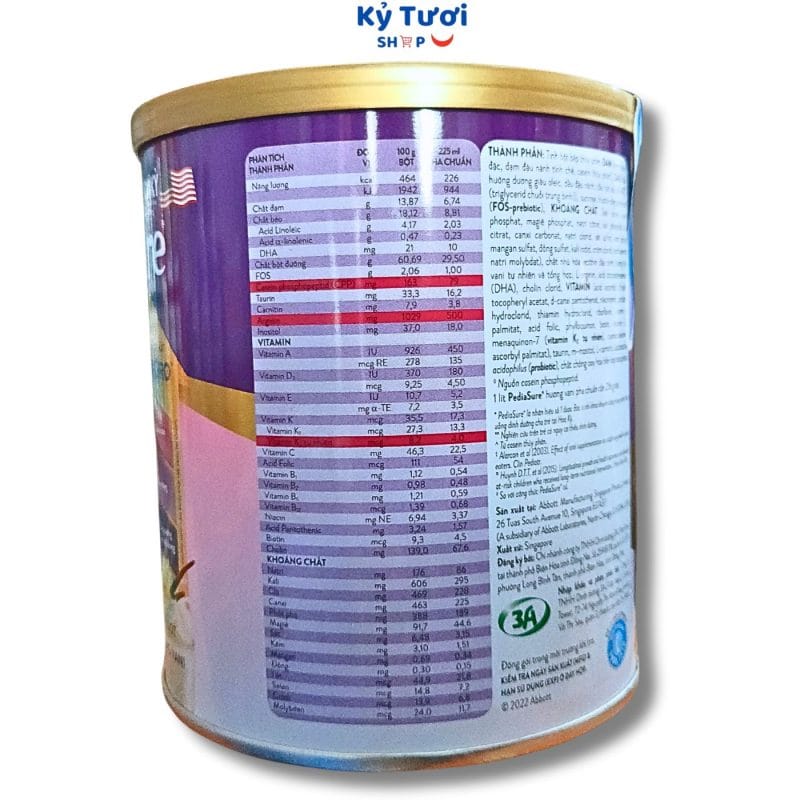 Sữa PediaSure Hộp 400g Chính Hãng - Tạp Hóa Kỷ Tươi - Sữa Bột - Bỉm ...