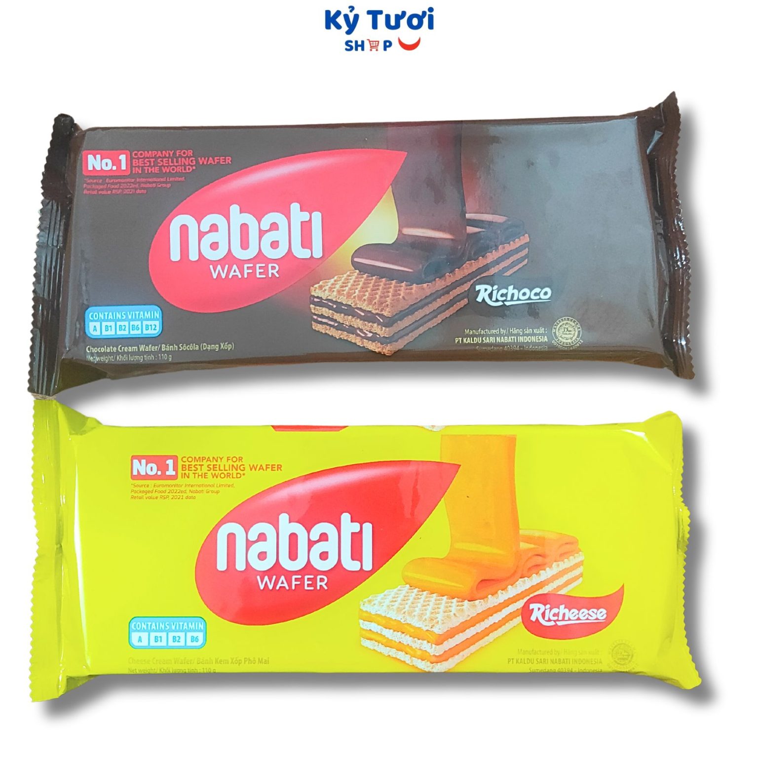 Bánh Xốp NABATI Wafer Vị Richeese, Richoco 100g - Tạp Hóa Kỷ Tươi - Sữa ...