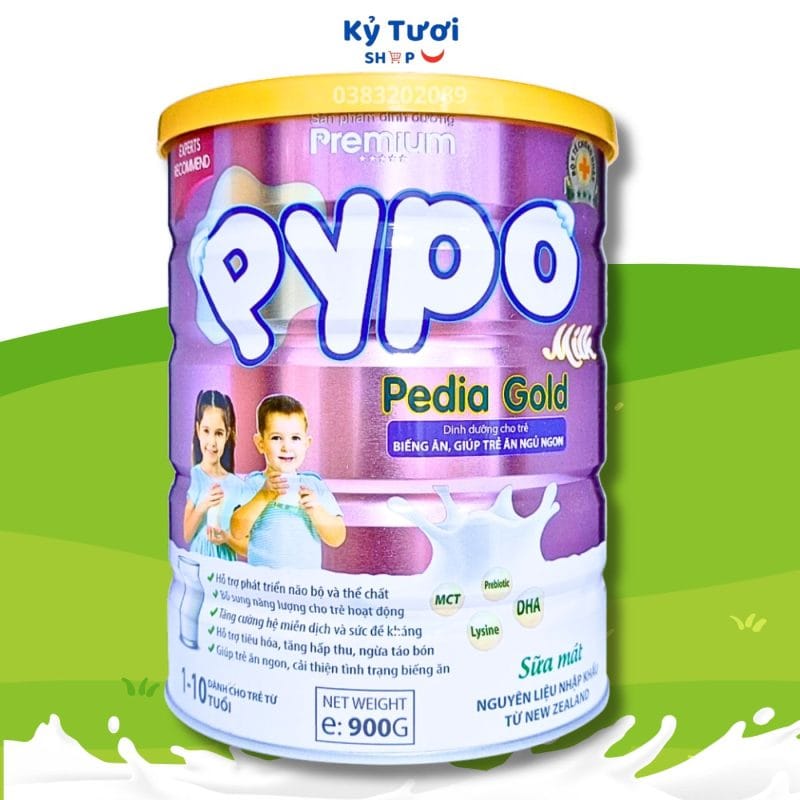Sữa PYPOMILK PEDIA GOLD Dành Cho Trẻ Từ 1 đến 10 Tuổi - Tạp Hóa Kỷ Tươi ...